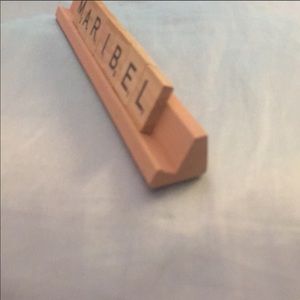 Accessories | Scrabble Tile Name Plates | Poshmark
